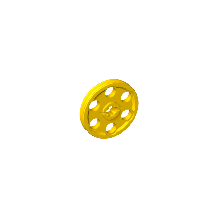 LEGO Yellow Wedge Belt Wheel (4185 / 49750) | Brick Owl - LEGO Marketplace