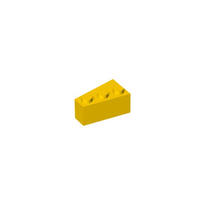 LEGO Yellow Wedge Brick 3 x 2 Right (6564) | Brick Owl - LEGO Marketplace