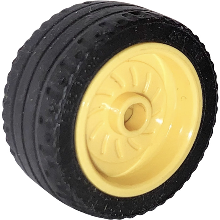 LEGO Wheel 18x12 with Black Tyre low profile 24x12 (18976/18977 ...