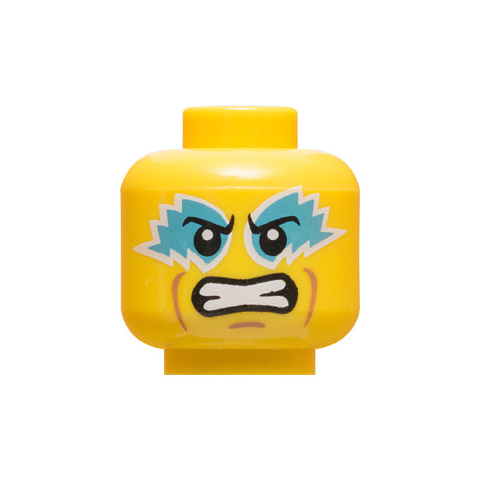 LEGO Yellow Wrestling Champion Minifigure Head (3626 / 24680) | Brick ...