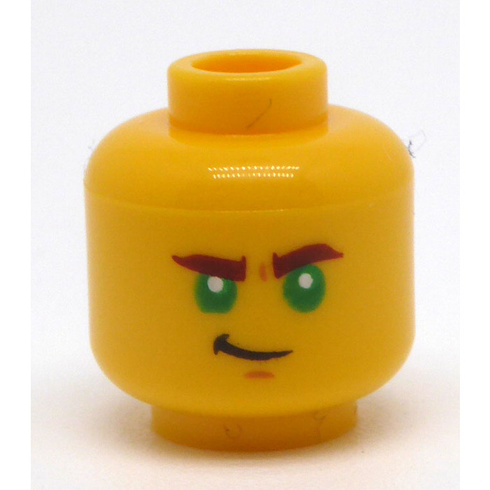 LEGO Yellow Young Lloyd Garmadon Minifigure Head (3626 / 69208) | Brick Owl