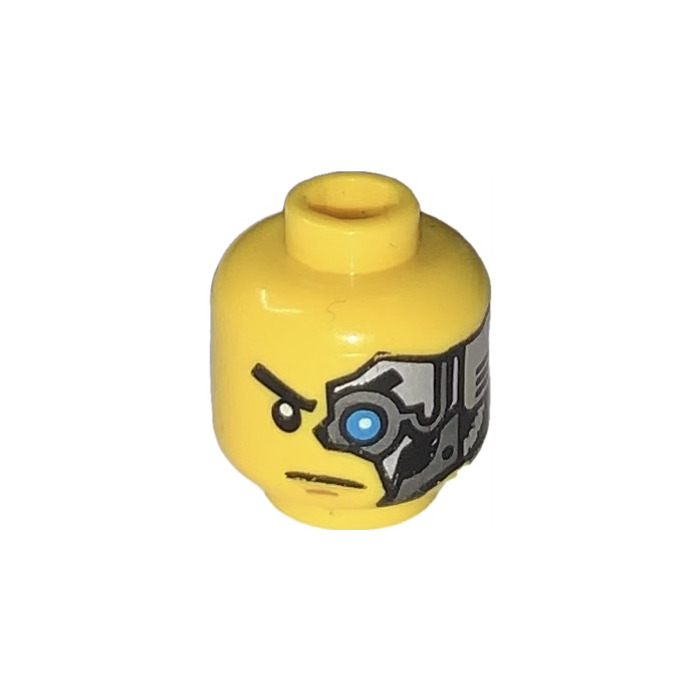 LEGO Zane Head with Blue Eye under Iron Mask (3626) | Brick Owl - LEGO ...