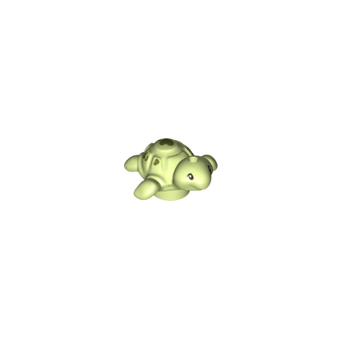 LEGO Turtle (Baby) with Olive Green Patches (49576 / 51069) | Brick Owl