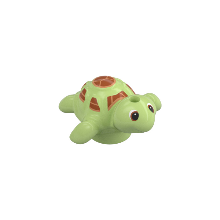 LEGO Turtle (Baby) with Reddish Brown and Medium Dark Flesh | Brick Owl ...