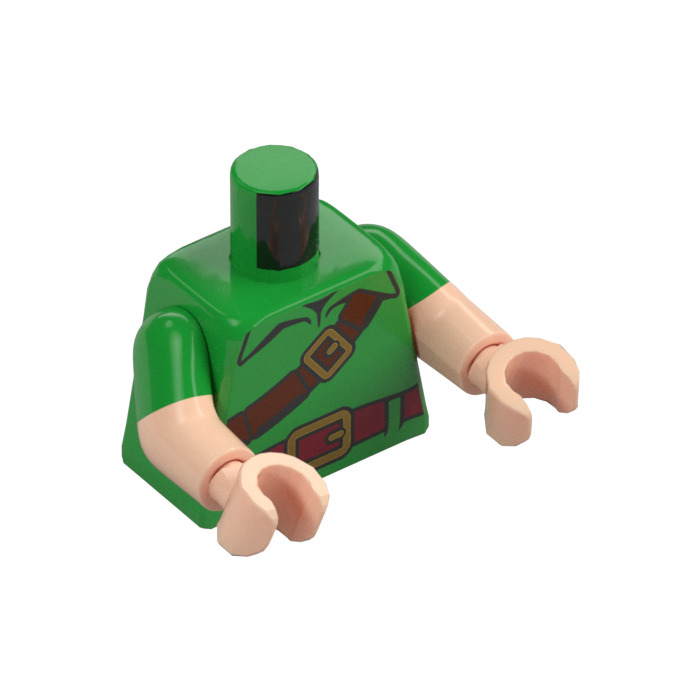 LEGO Young Link Minifig Torso (973 / 78568) | Brick Owl - LEGO Marketplace