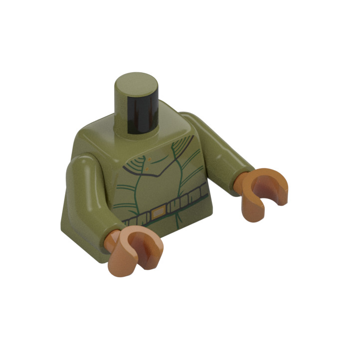 LEGO Young Princess Leia Minifig Torso (973 / 76382) | Brick Owl - LEGO ...