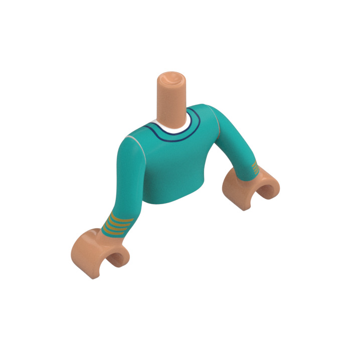 LEGO Yvette Friends Torso (Male) (73441 / 92815) | Brick Owl - LEGO ...