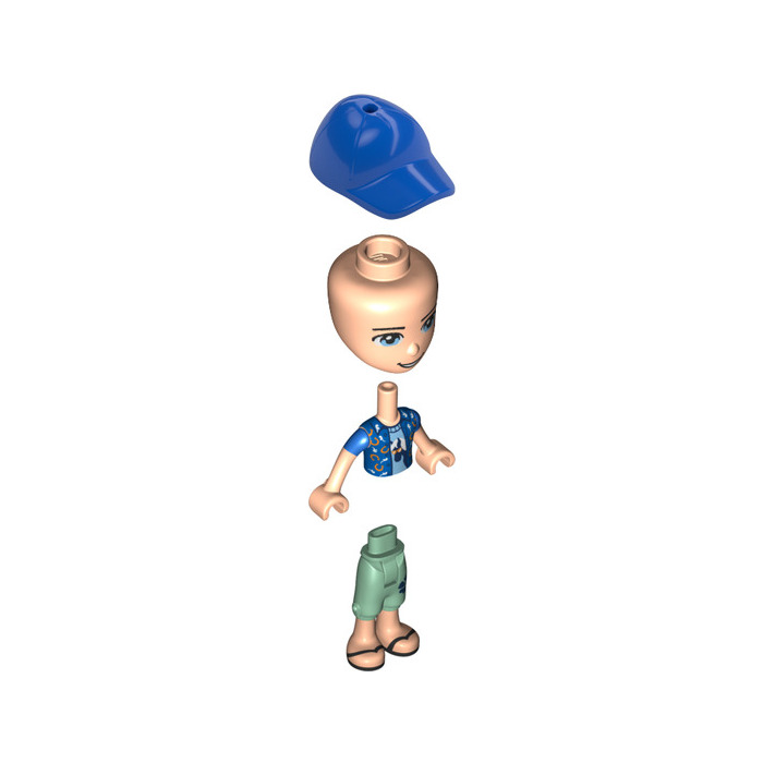 LEGO Zack with Blue Shirt and Cap Minifigure | Brick Owl