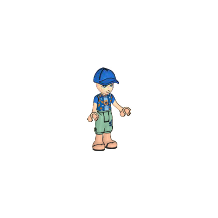 LEGO Zack with Blue Shirt and Cap Minifigure | Brick Owl