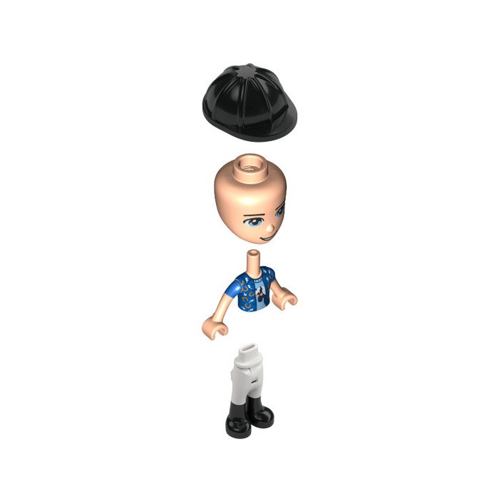 LEGO Zack with Blue Shirt and Riding Hat Minifigure | Brick Owl