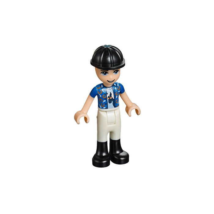 LEGO Zack with Blue Shirt and Riding Hat Minifigure | Brick Owl