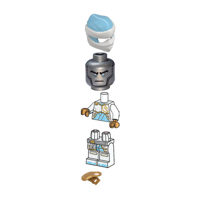 LEGO Zane - Dragons Rising with Armor Plates with Wrap and Scabbard ...