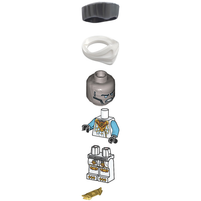 LEGO Zane - Dragons Rising with Dragon Head Tunic Minifigure | Brick ...