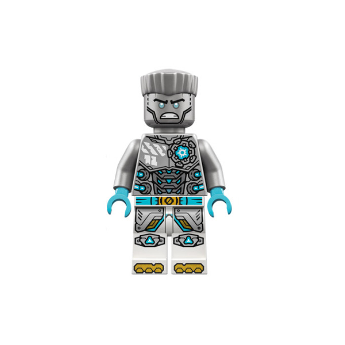 LEGO Zane - Dragons Rising with Flat Silver Torso (Angry) Minifigure ...