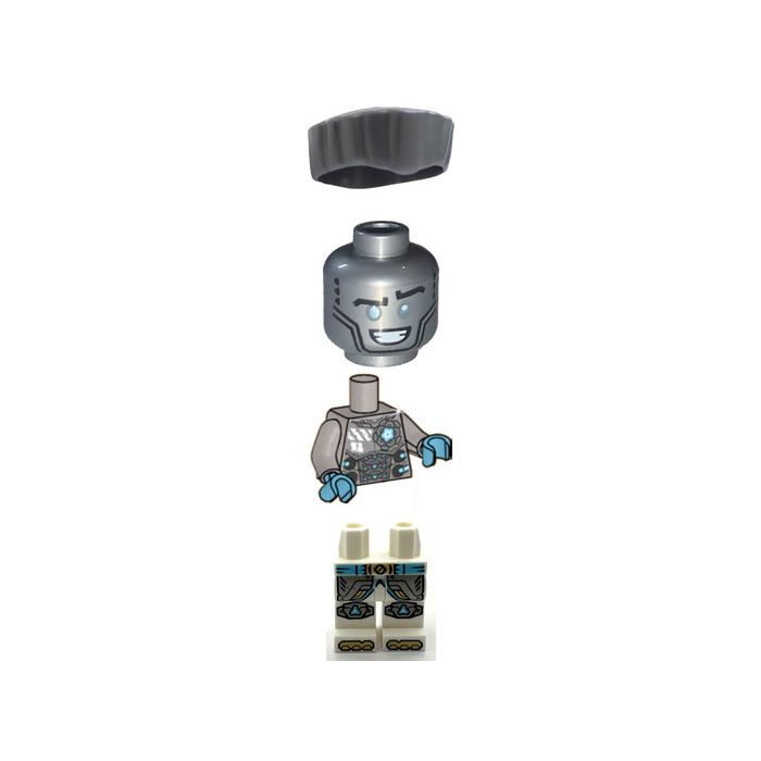 LEGO Zane - Dragons Rising with Flat Silver Torso (Smile) Minifigure ...