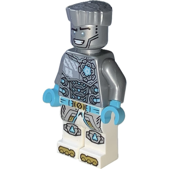 LEGO Zane - Dragons Rising with Flat Silver Torso (Smile) Minifigure ...