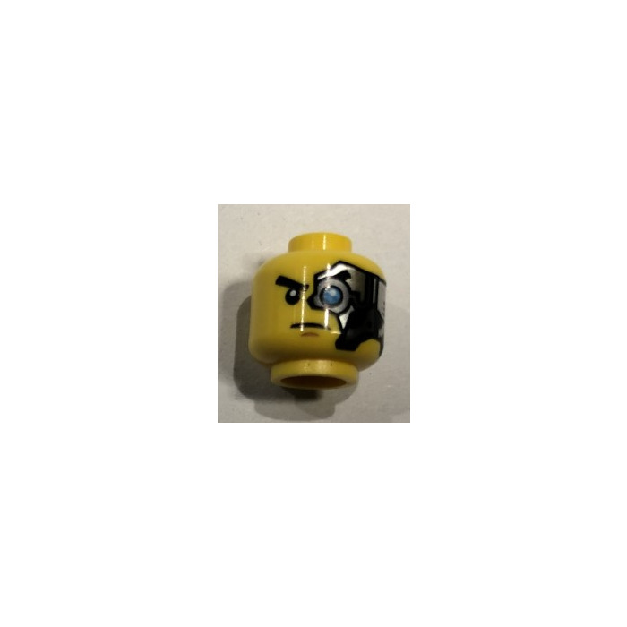 LEGO Zane Head with Blue Eye under Iron Mask (3626) | Brick Owl
