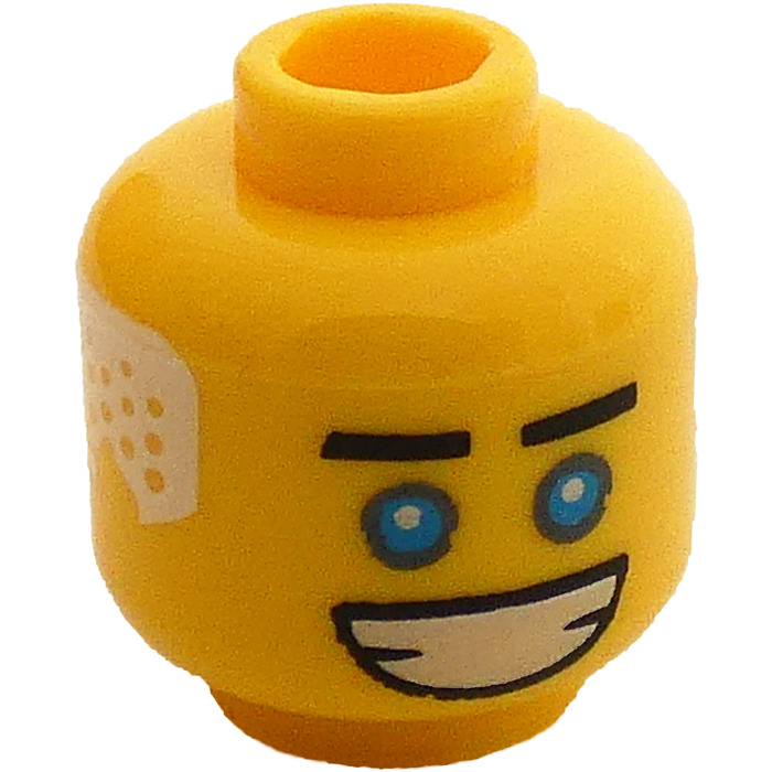LEGO Zane Minifigure Head (3626 / 34586) | Brick Owl - LEGO Marketplace