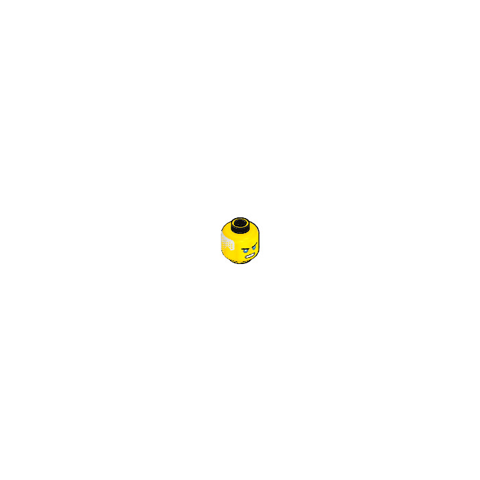 LEGO Zane (Movie) with Hair Minifigure Head (3626 / 35213) | Brick Owl