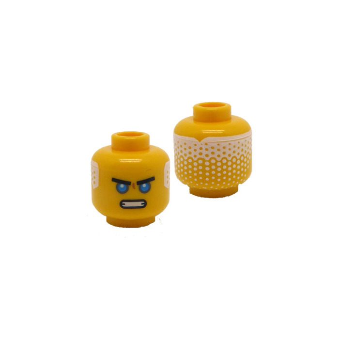 LEGO Zane (Movie) with Hair Minifigure Head (3626 / 35213) | Brick Owl