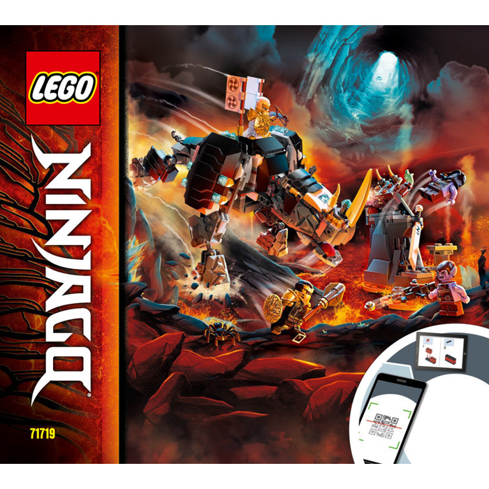 LEGO Zane's Mino Creature Set 71719 Instructions Set | Brick Owl - LEGO ...