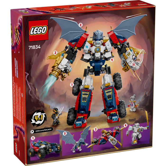 LEGO Zane's Ultra Combiner Mech Set 71834 | Brick Owl - LEGO Marketplace