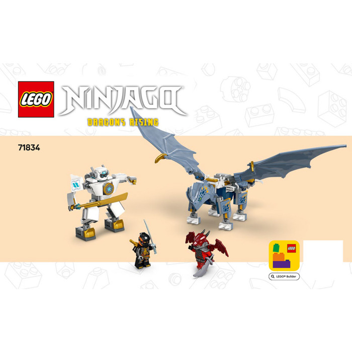 LEGO Zane's Ultra Combiner Mech Set 71834 Instructions | Brick Owl ...