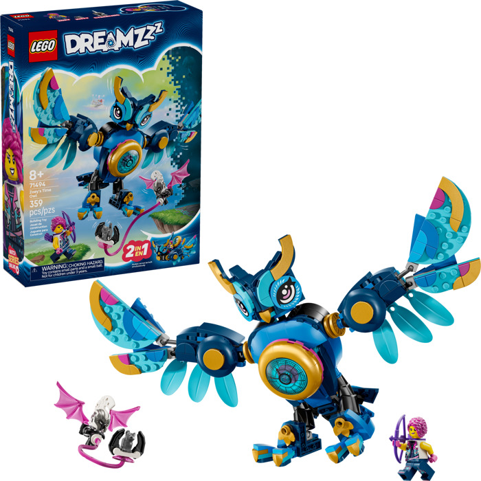 LEGO Zoey's Time Owl Set 71494 | Brick Owl