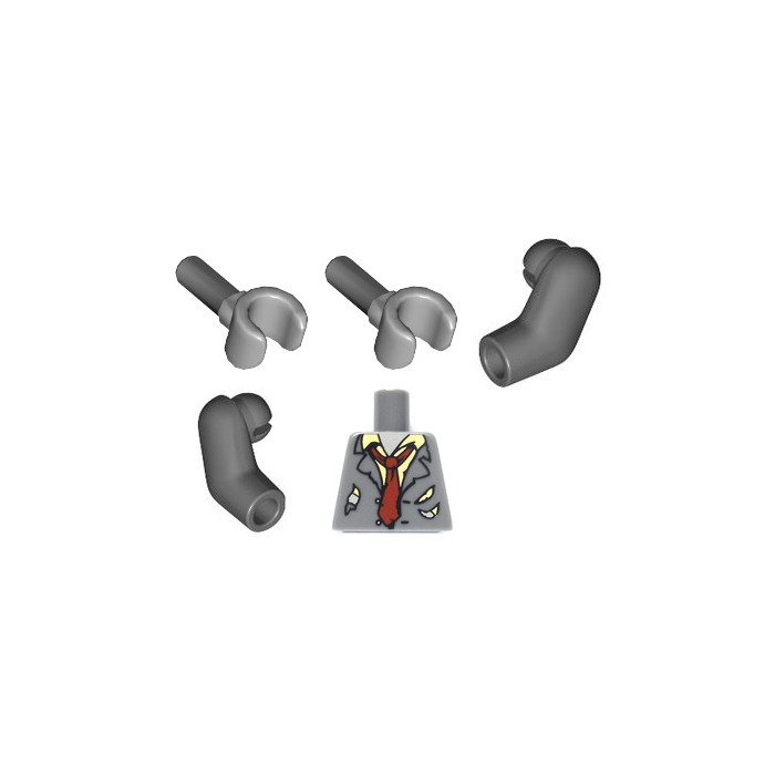 LEGO Zombie Torso (973 / 88585) | Brick Owl - LEGO Marketplace