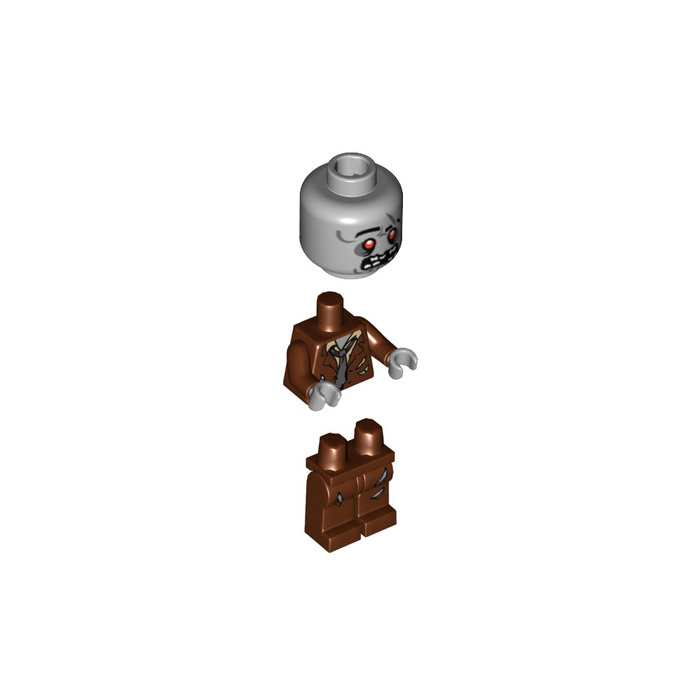LEGO Zombie with Brown Suit Minifigure | Brick Owl - LEGO Marketplace