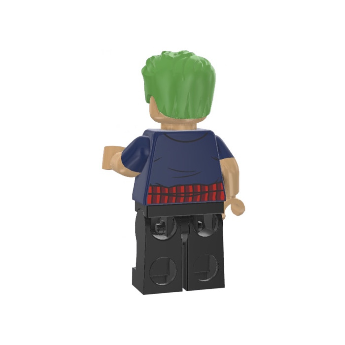 LEGO Zoro with Blue Top and Hair Minifigure | Brick Owl