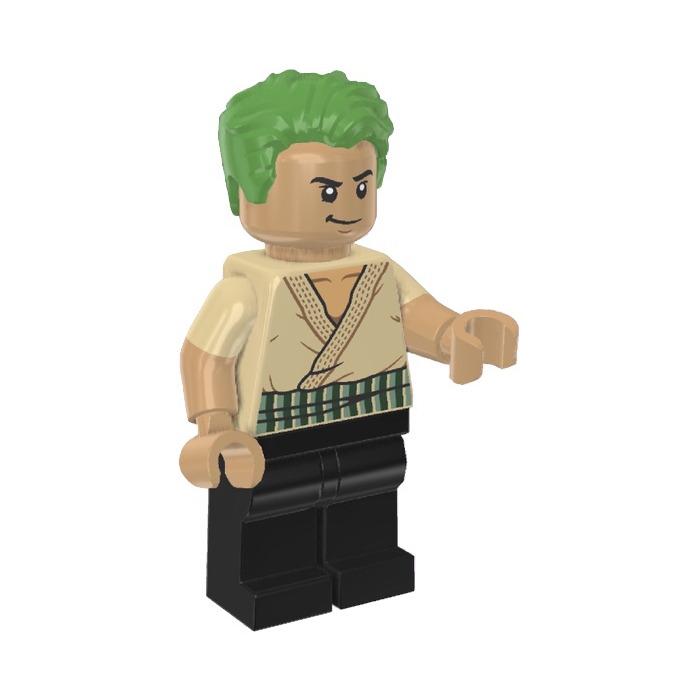 LEGO Zoro with Tan Top Minifigure | Brick Owl - LEGO Marketplace