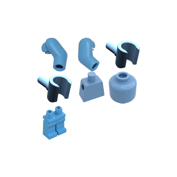 Monochrome Medium Blue | Brick Owl - LEGO Marketplace