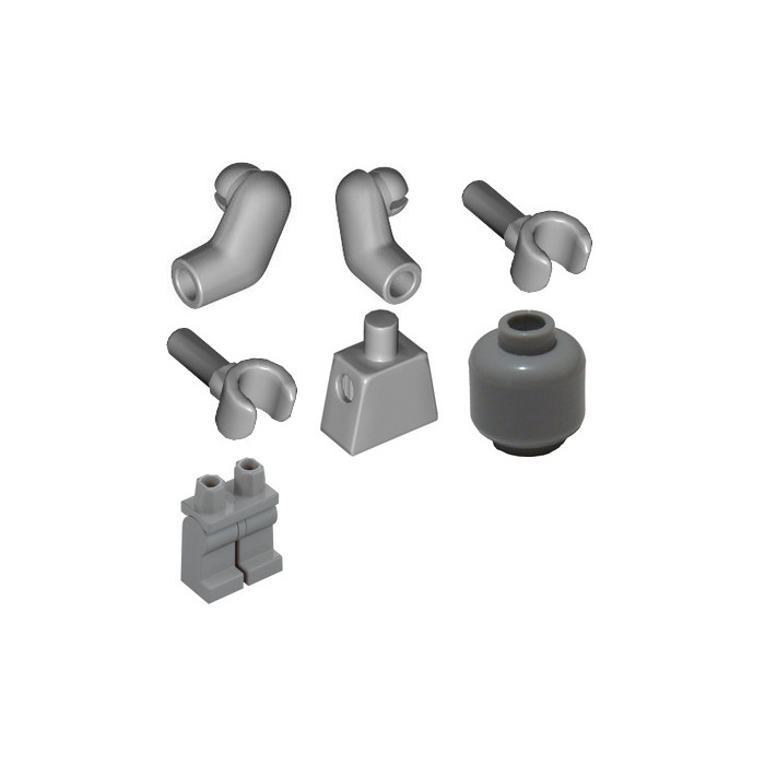 Monochrome Medium Stone Gray | Brick Owl - LEGO Marketplace