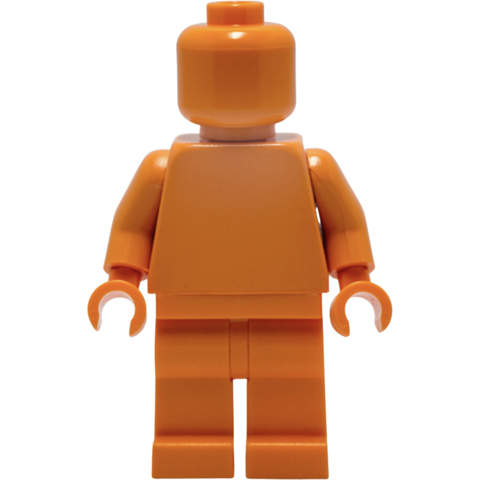 Monochrome Orange Minifigure | Brick Owl