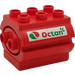 Duplo Watertank with 'OCTAN' Sticker (6429) | Brick Owl - LEGO Marketplace
