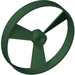 LEGO Dark Green Bionicle Spinner Rotor without Code on Side (50899 ...