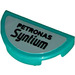LEGO Tile 1 x 2 with Half Circle with Petronas Syntium Sticker | Brick ...