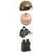 LEGO Luke Skywalker with Jedi Master Endor Outfit with Dark Tan Hair ...