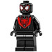 LEGO Miles Morales (Spider-Man) with Gray Head Webbing and Black Hands ...