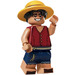 LEGO Monkey D. Luffy with Hat and Open Mouth Minifigure Inventory ...