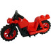 LEGO Motorcycle Cruiser with Red Wheels | Brick Owl