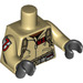 LEGO Winston Zeddemore with Printed Arms and Neck Bracket Minifig Torso ...