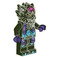 LEGO Lord Ras with Dark Pink Markings and Dark Purple Robe Minifigure ...