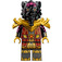 LEGO Lord Ras with Dark Pink Markings and Pearl Gold Shoulder Armor ...