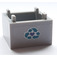 LEGO Box 2 x 2 x 1 with Recycling Arrows Sticker (2821) | Brick Owl ...