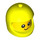 LEGO Baby Head with Vibrant Yellow Helmet | Brick Owl - LEGO Marketplace
