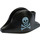 LEGO Black Bicorne Pirate Hat with Skull and Crossbones (Rounded) (2528 ...