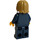 LEGO Businessman with Pinstripe Jacket and Dark Blue Legs with Dark Tan ...