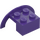 LEGO Dark Purple Mudguard Brick 2.5 x 4 x 1 with Wheel Arch (28579 / ...